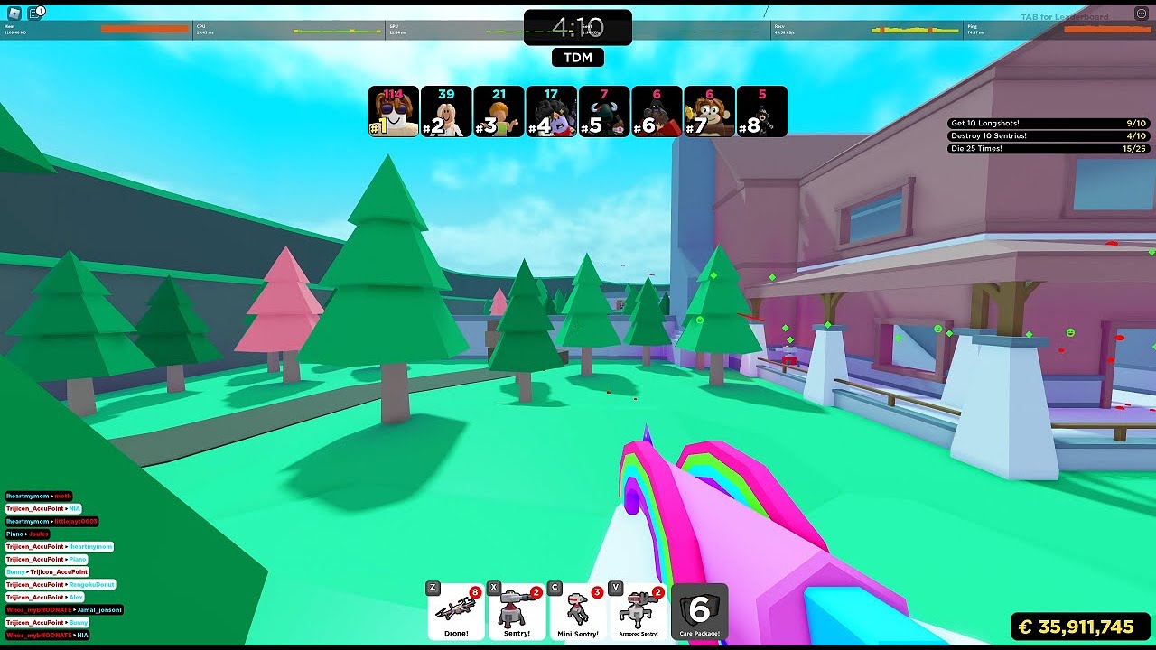 Roblox - Big Paintball - 175 tags on Safehouse map (March 29, 2023 ...