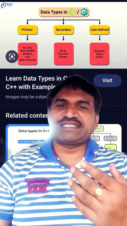 Datatypes In C Programming - Diagram To cover all - YouTube