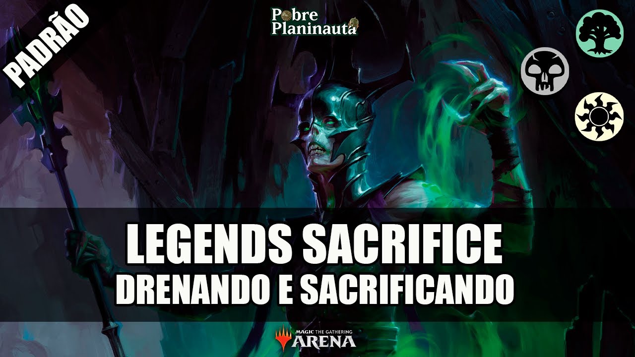 AS LENDAS DO SACRIFÍCIO - Ratadrabik Legends Sacrifice - MTG Arena ...