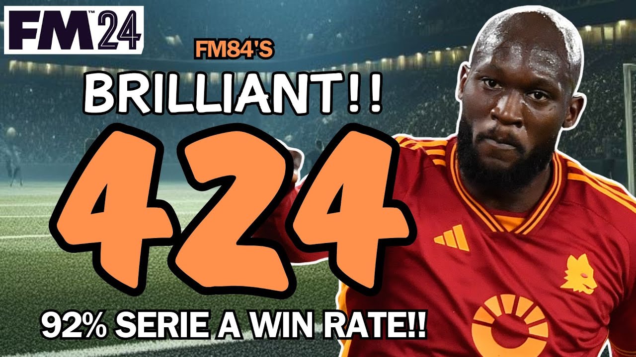 BRILLIANT 424 - 92% SERIE A WIN RATE - FM24 THE BEST Winter Update ...