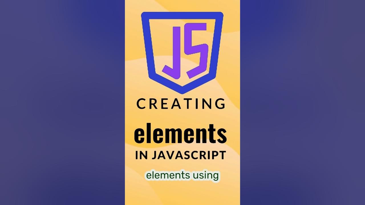 How to create elements and use appendchild in Javascript - YouTube