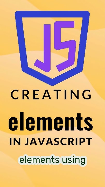 How to create elements and use appendchild in Javascript - YouTube