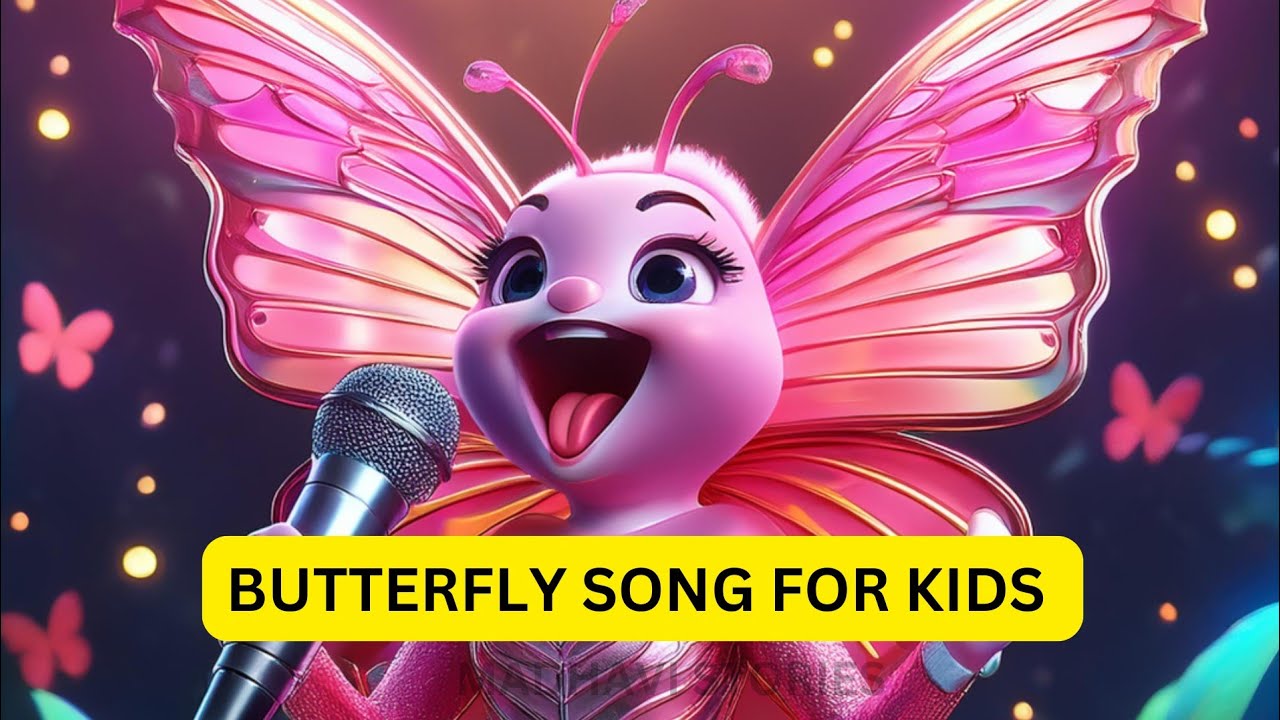 Butterfly song for kids|Nursery rhymes for kids - YouTube
