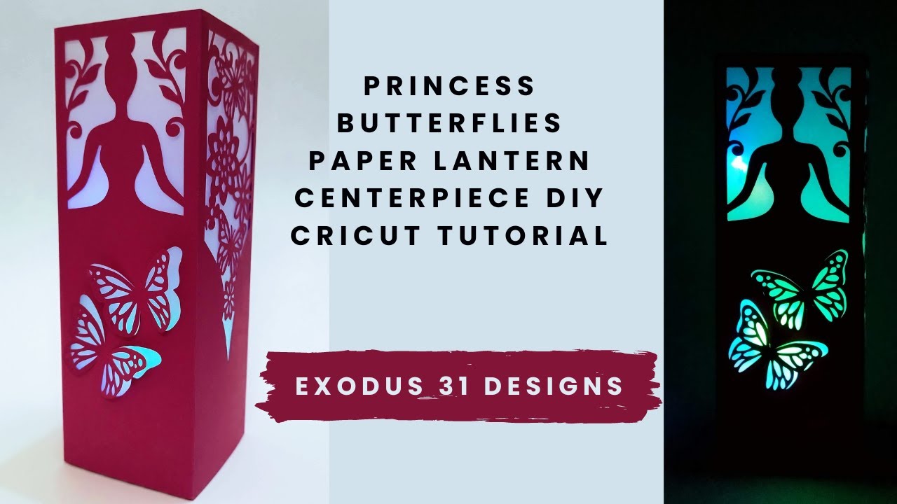 Princess Paper Lantern SVG CUT FILES templates Centerpieces diy Cricut ...