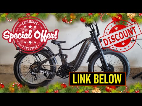 **DISCOUNT LINK** WIRED E-bikes, Predator, Warrior, Scout, Freedom, 72V, 60V