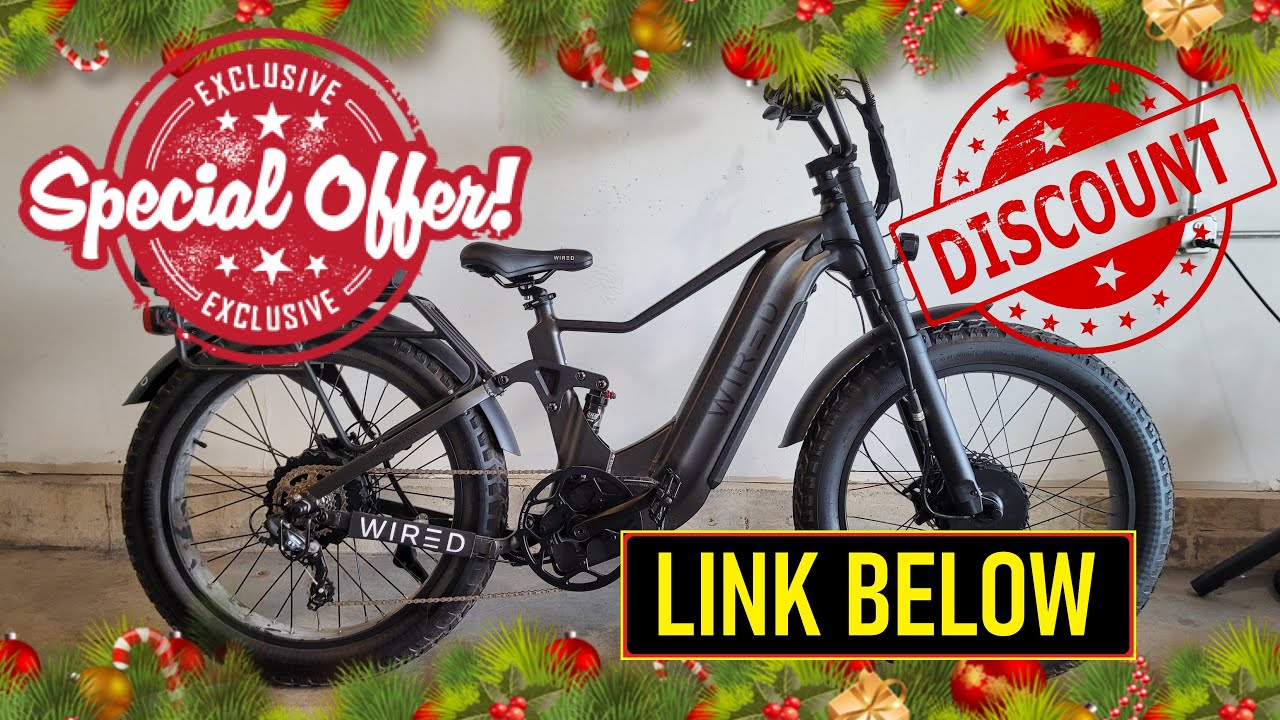 **DISCOUNT LINK** WIRED E-bikes, Predator, Warrior, Scout, Freedom, 72V ...