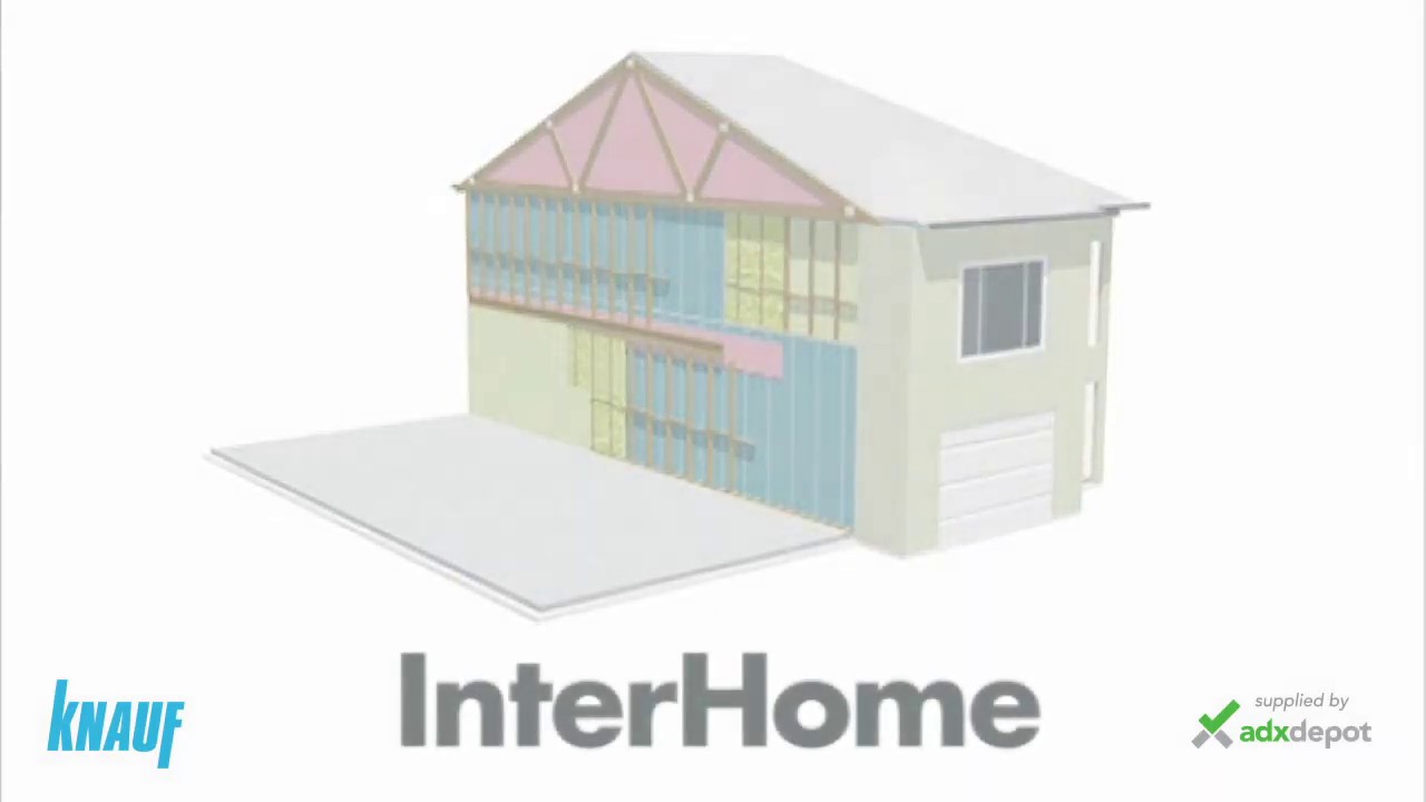 Knauf InterHome Wall System supplied by ADX Depot - YouTube