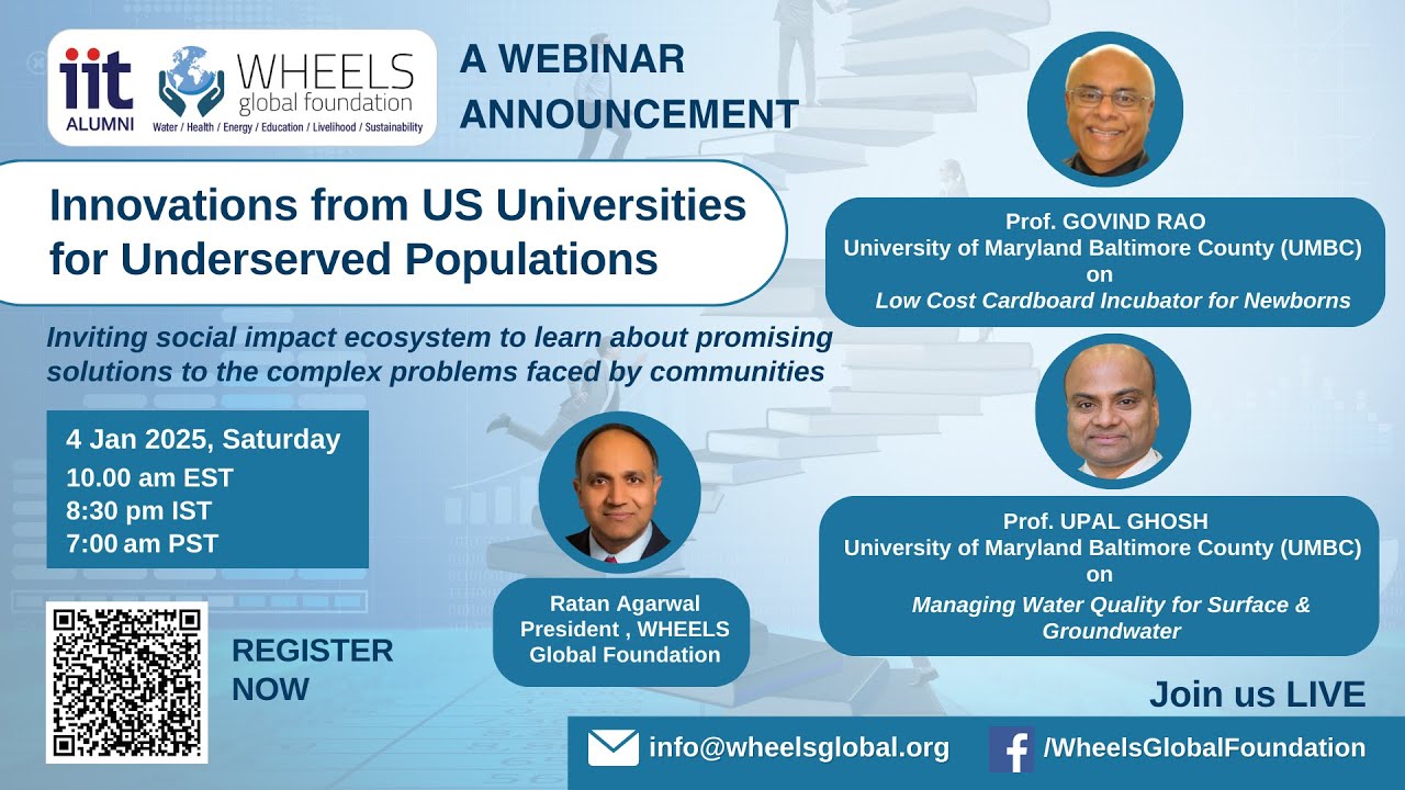 WHEELS Webinar - Innovations from US Universities for Underserved Populations 🌍 - YouTube