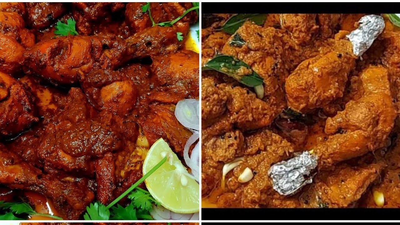 Tandoori chicken Chicken Achari 2 most delicious Hyderabadi Shadiyon ...