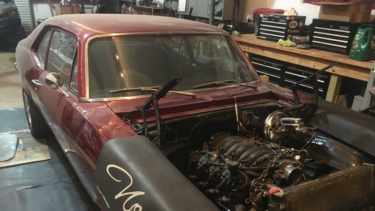 1970 Nova LS swap (episode 4) - YouTube