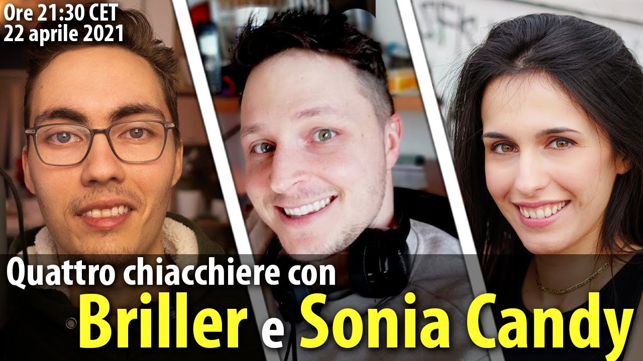 Una coppia ITALO-AMERICANA: Briller e Sonia Candy - Live #21 - YouTube