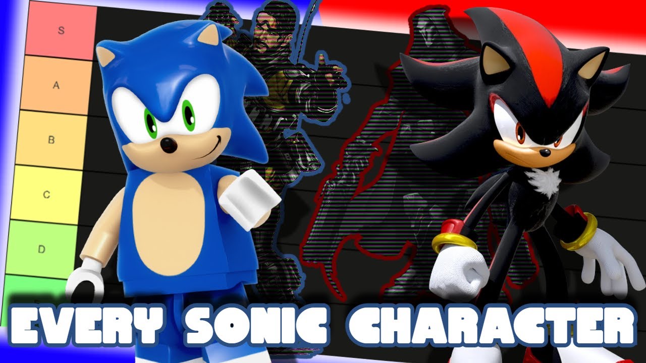 Ranking EVERY Sonic The Hedgehog Character - YouTube