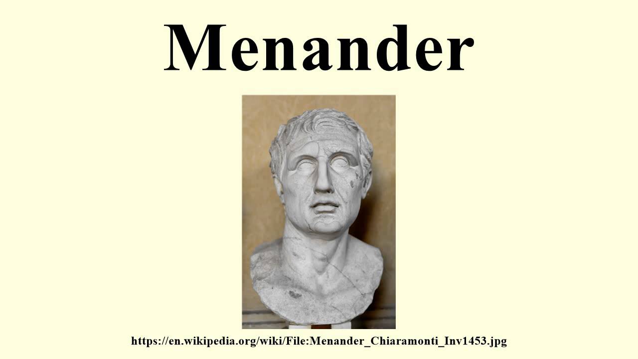 Menander - YouTube