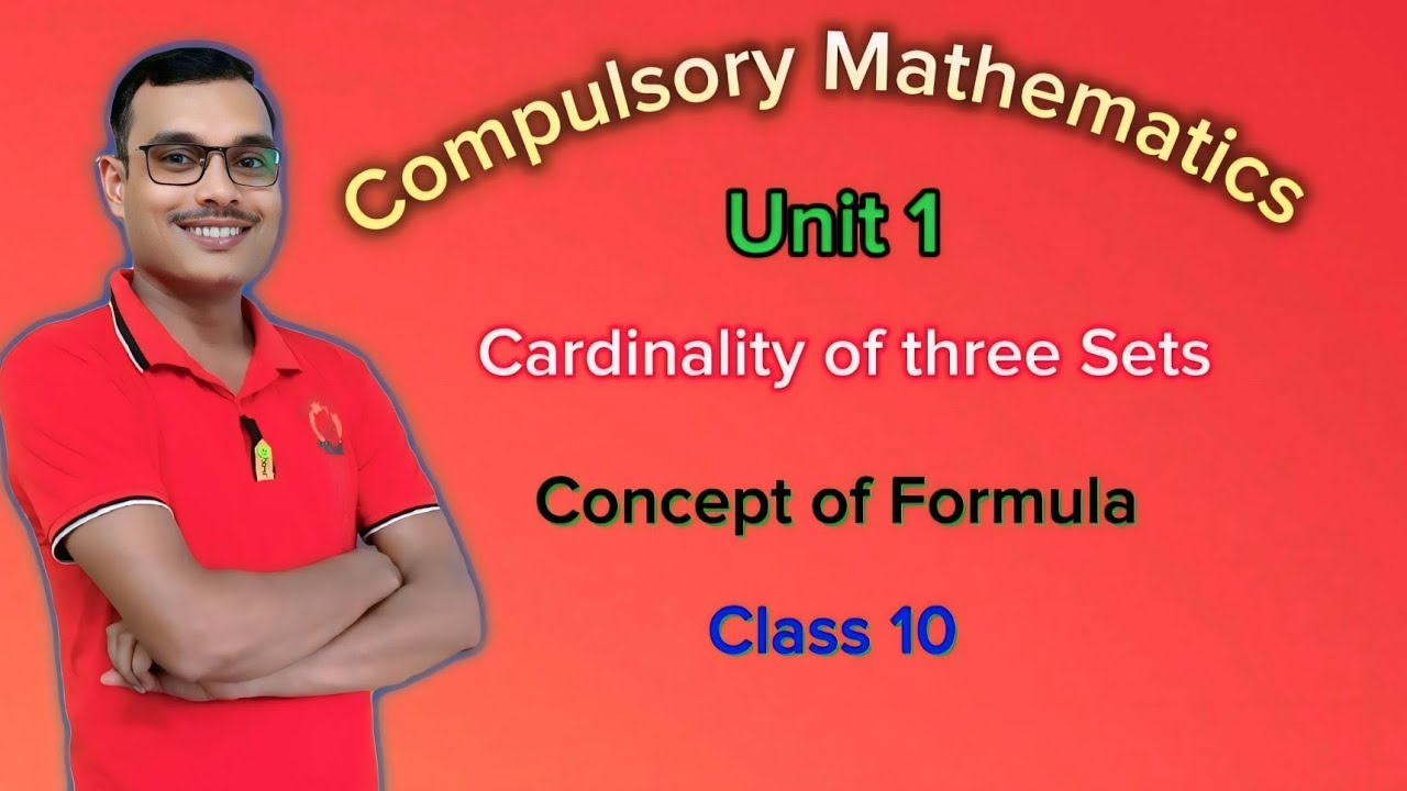 Concept of Cardinality of three Sets with simple Technique of Formula ...