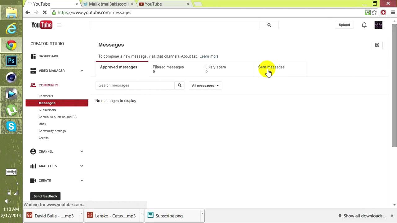 How to View Messages On Youtube - YouTube