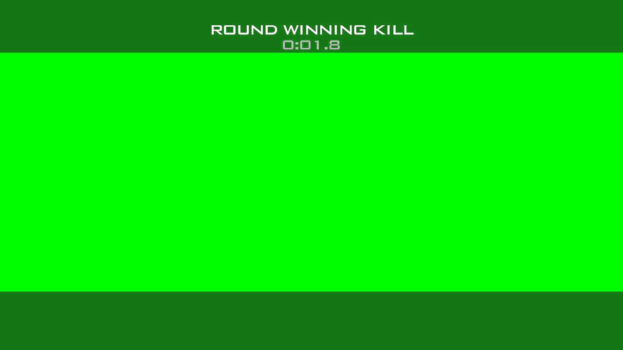 MW2 Round Winning Kill Overlay Greenscreen - YouTube