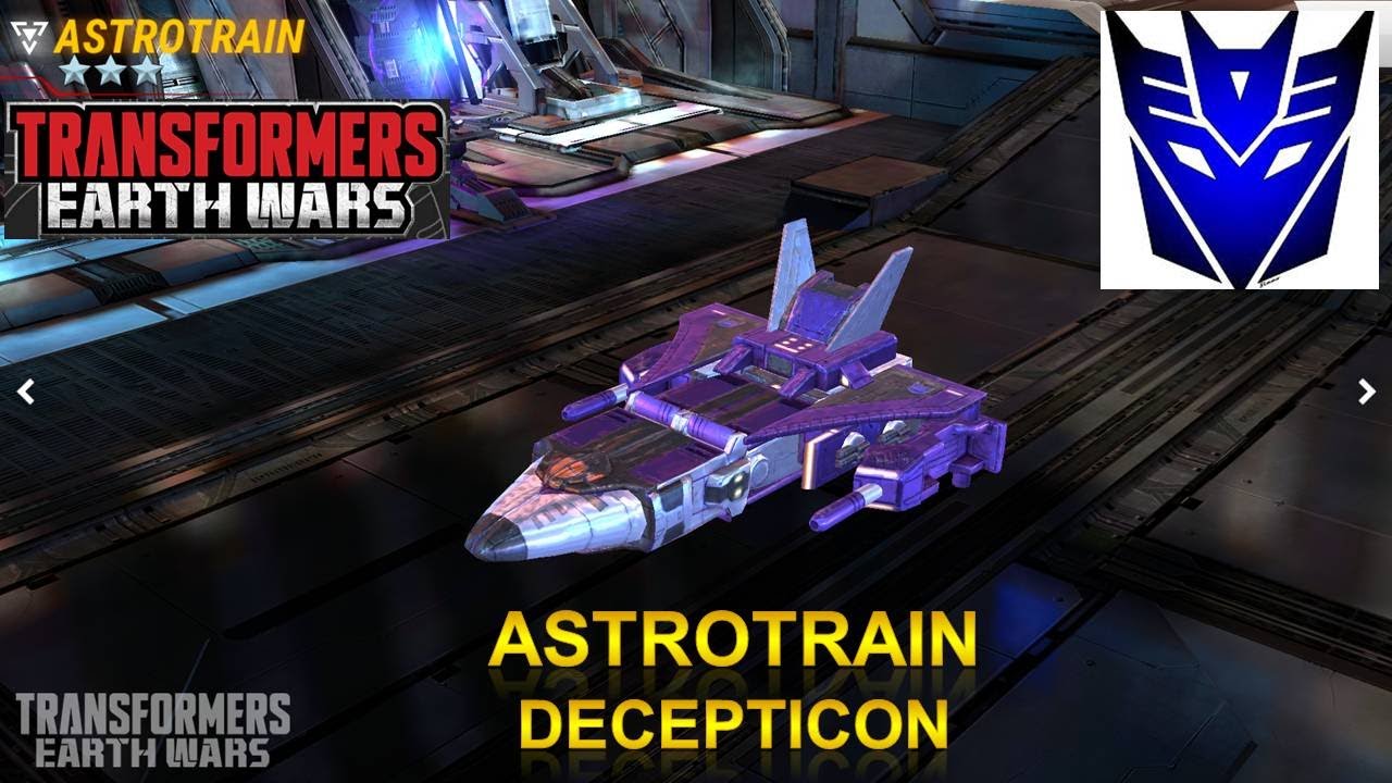 Transformers: Earth Wars - Unlocking Decepticon ASTROTRAIN (3 STAR ...
