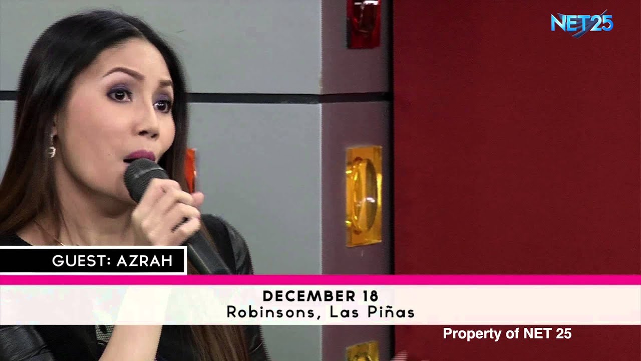 AZRAH NET25 LETTERS AND MUSIC Guesting Part 2 - YouTube