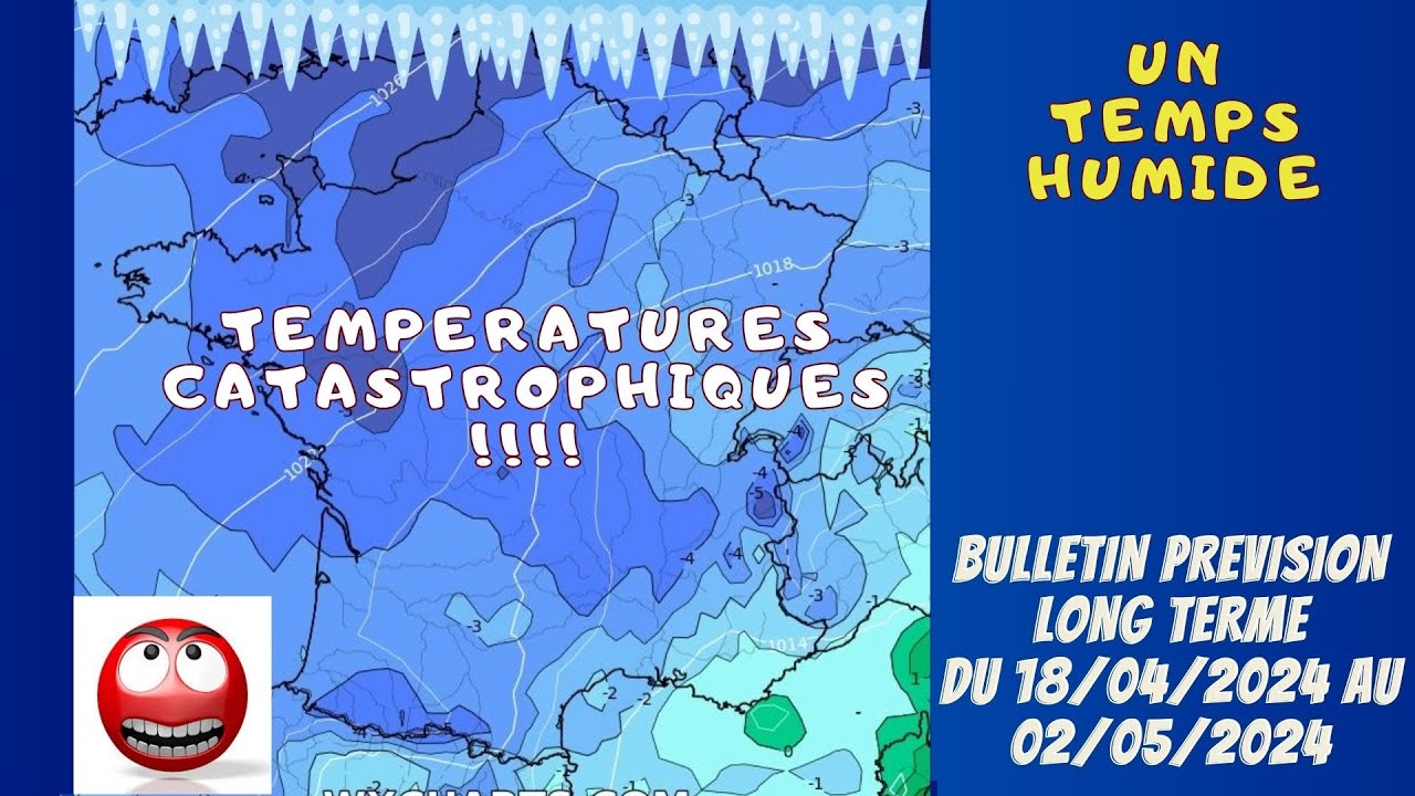 ALERTE DES TEMPERATURES CATASTROPHIQUES , UN TEMPS HUMIDE OU ET QUAND ...