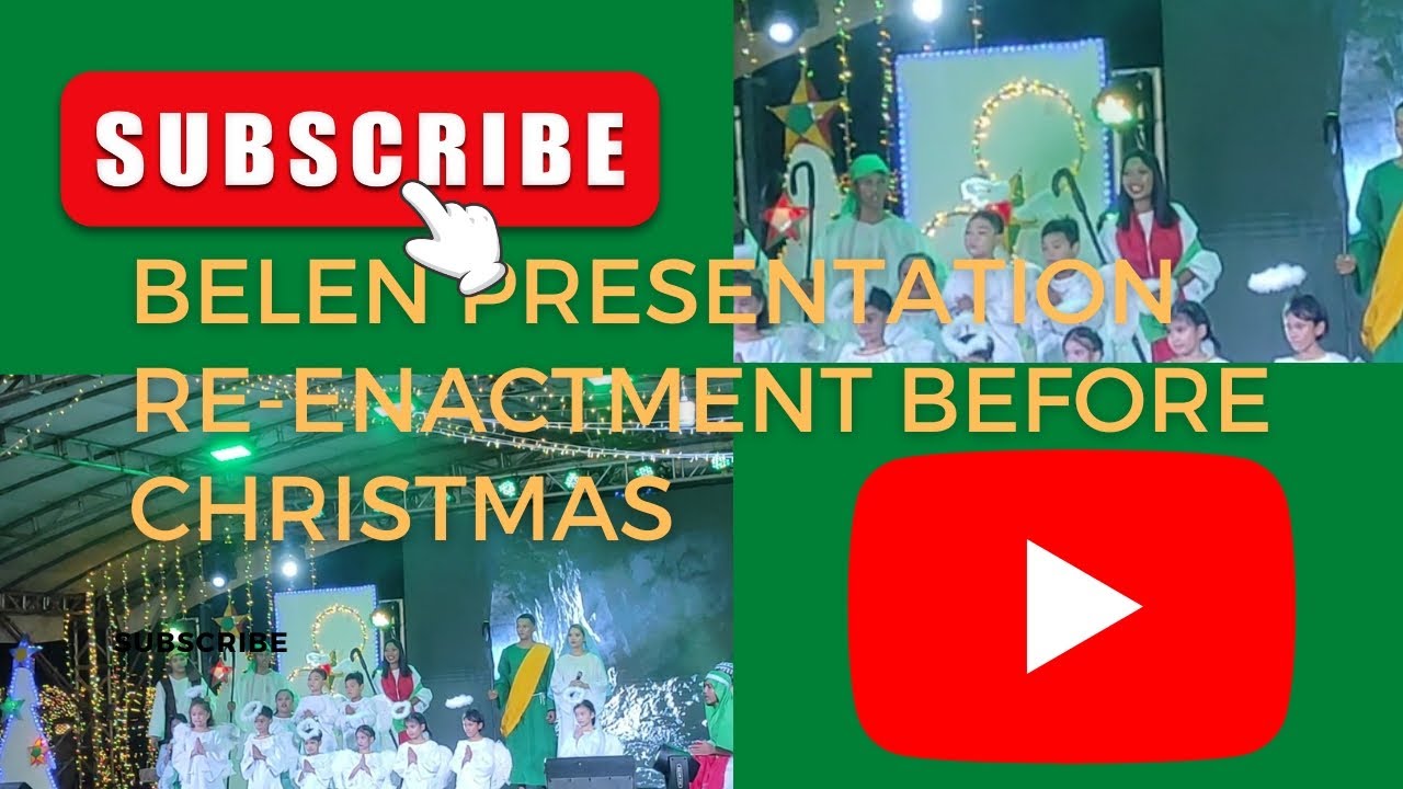 Belen Presentation Re-enactment Before Christmas - YouTube