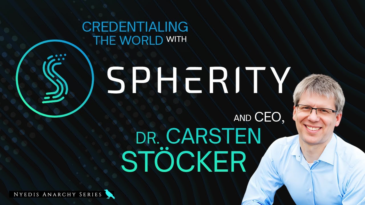 Spherity CEO Dr. Carsten Stöcker talks identity management in Europe ...
