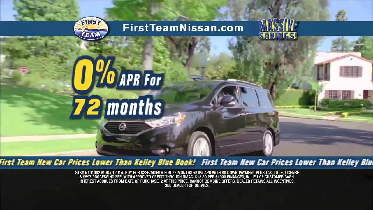 First Team Nissan Massive Savings Event - YouTube