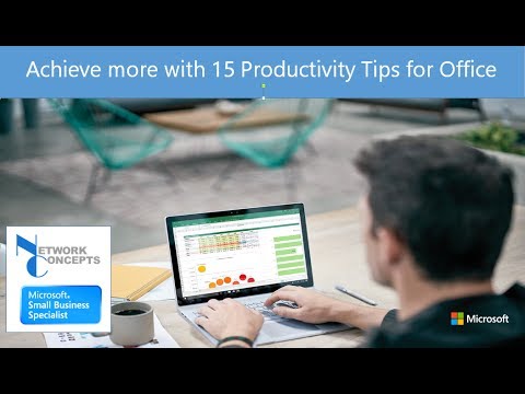 Office 365 Tips to Save You Time and Improve Productivity - QuadExcel.com
