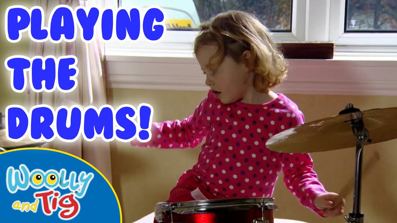 @WoollyandTigOfficial - Tig Plays the Drums1 | Full Episode | TV for ...
