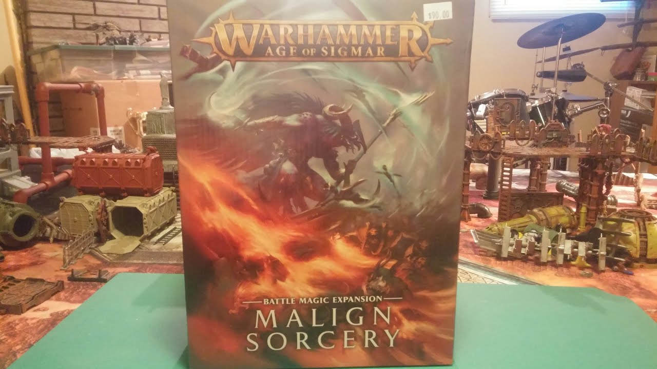 Malign Sorcery. Warhammer Age Of Sigmar assembly and chat - YouTube
