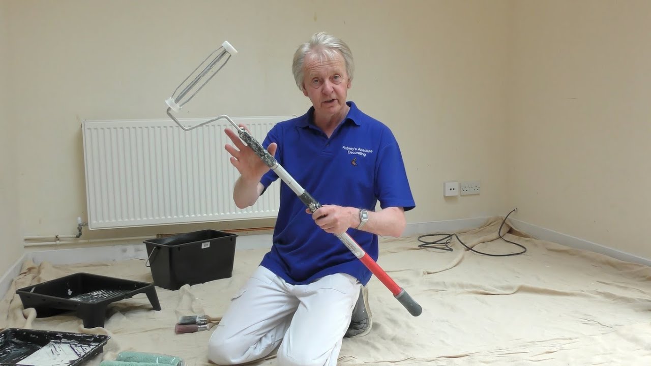 How to Paint New Plaster - Mist Coating - YouTube