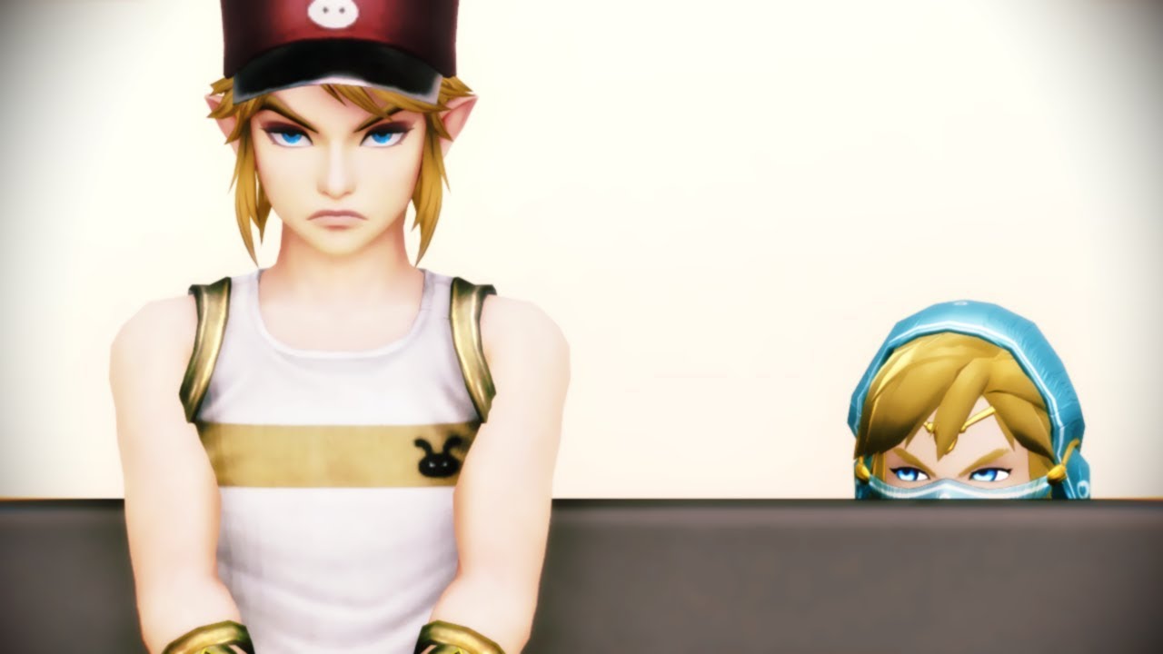Why Postman Link hates Gerudo Link - The Legend of Zelda animation 【MMD ...