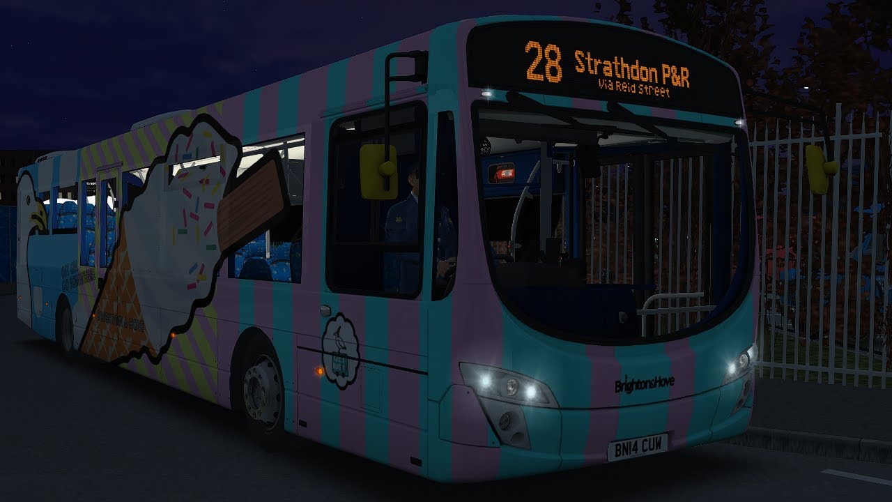OMSI 2 Strathshire | Brighton & Hove win Park & Ride route 28 with ...