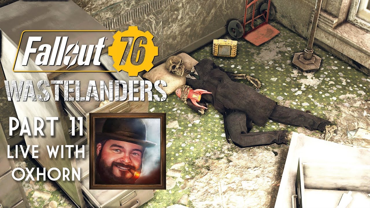 Fallout 76 Wastelanders Part 11 - Live with Oxhorn - YouTube