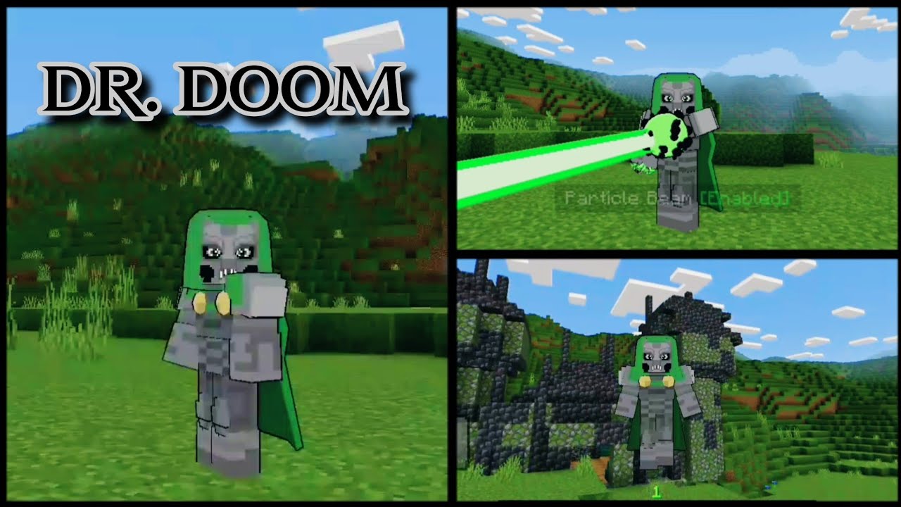 Doctor Doom Addon Mod Para Minecraft PE ll Bedrock 1.21 MCPE - YouTube