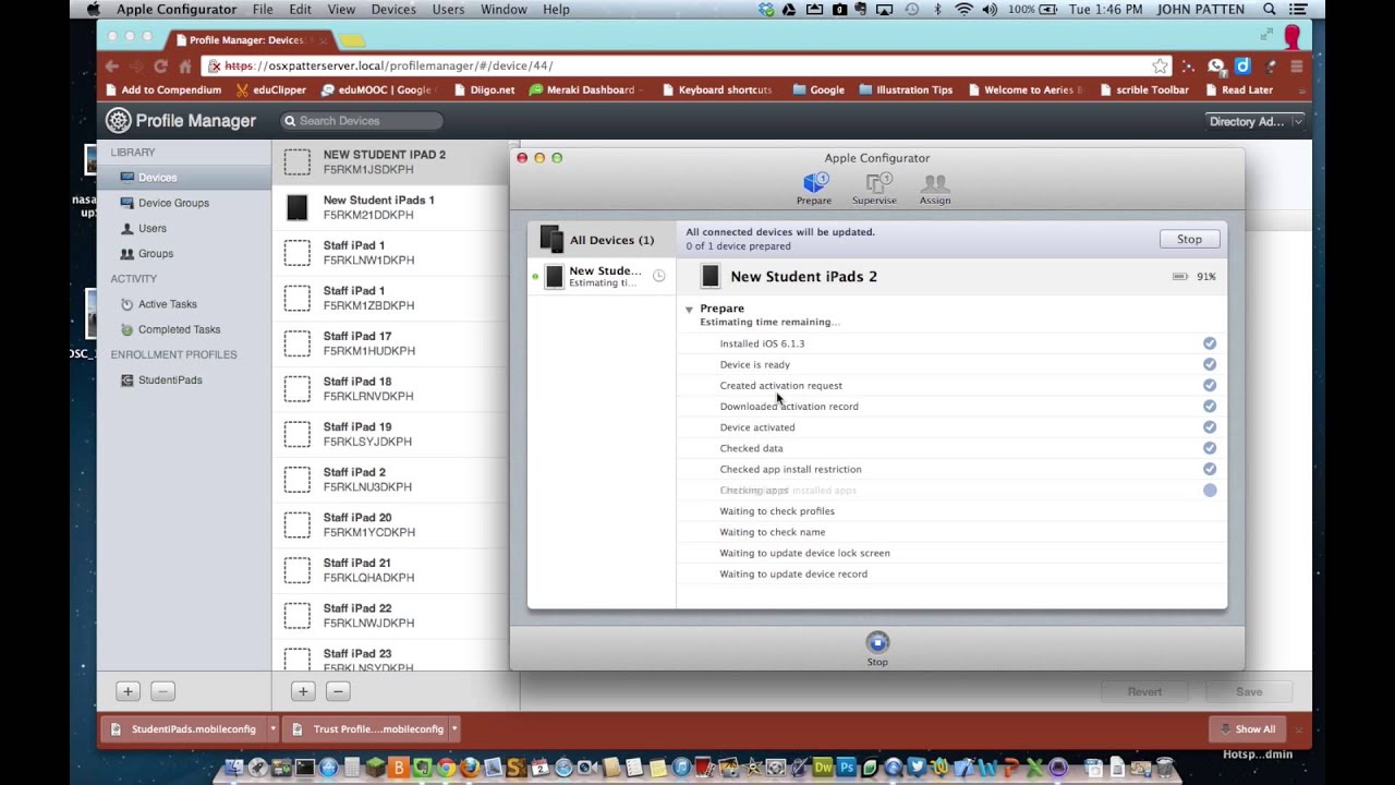 Apple Profile Manager - Managing iPads Using Apple Profile Manager ...