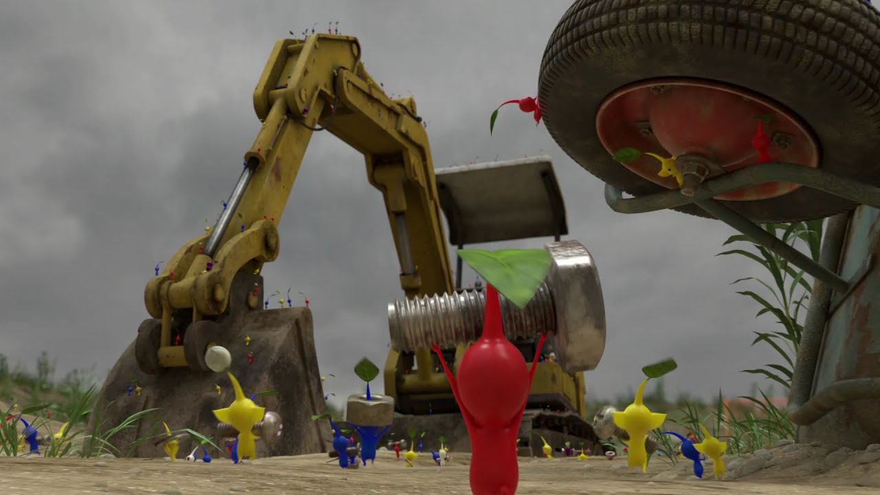 [PIKMIN Short Movies HD] 제3화 힘겨웠던 하루 - YouTube