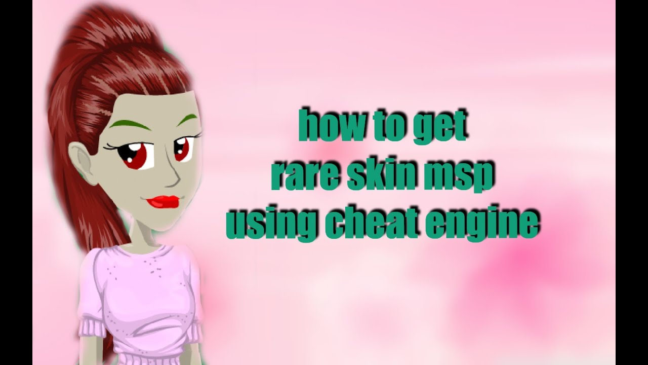 how to get rare skin msp | cheat engine - YouTube