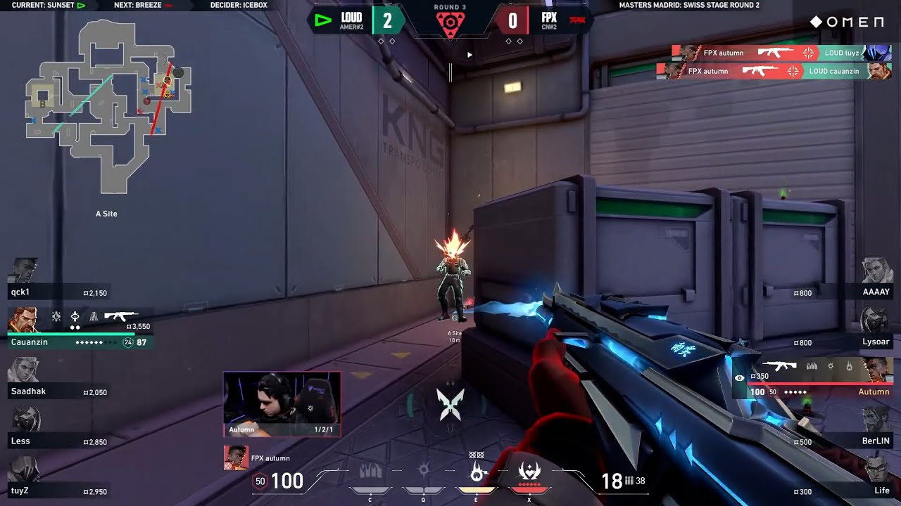 FPX Autumn 1v2 CLUTCH Against LOUD | VCT Masters Madrid 2024 - YouTube