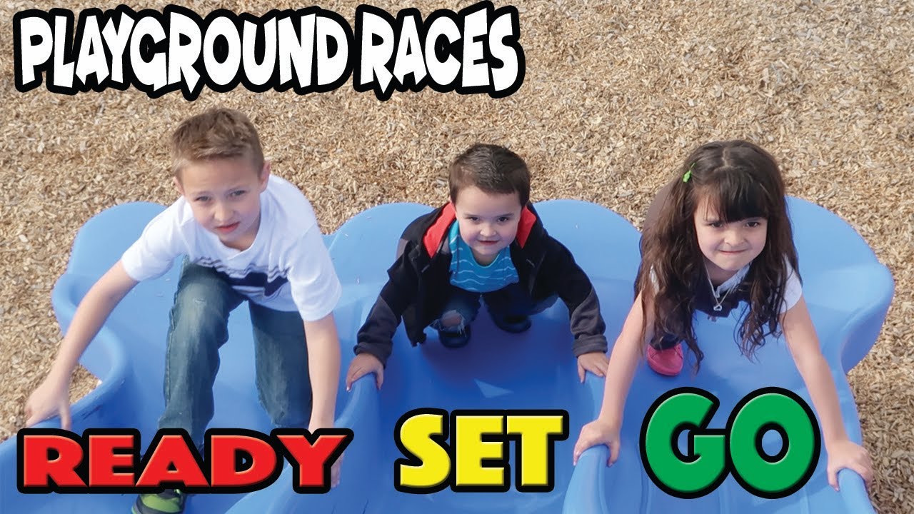 PLAYGROUND RACES | Ready, Set, GO!!! - YouTube