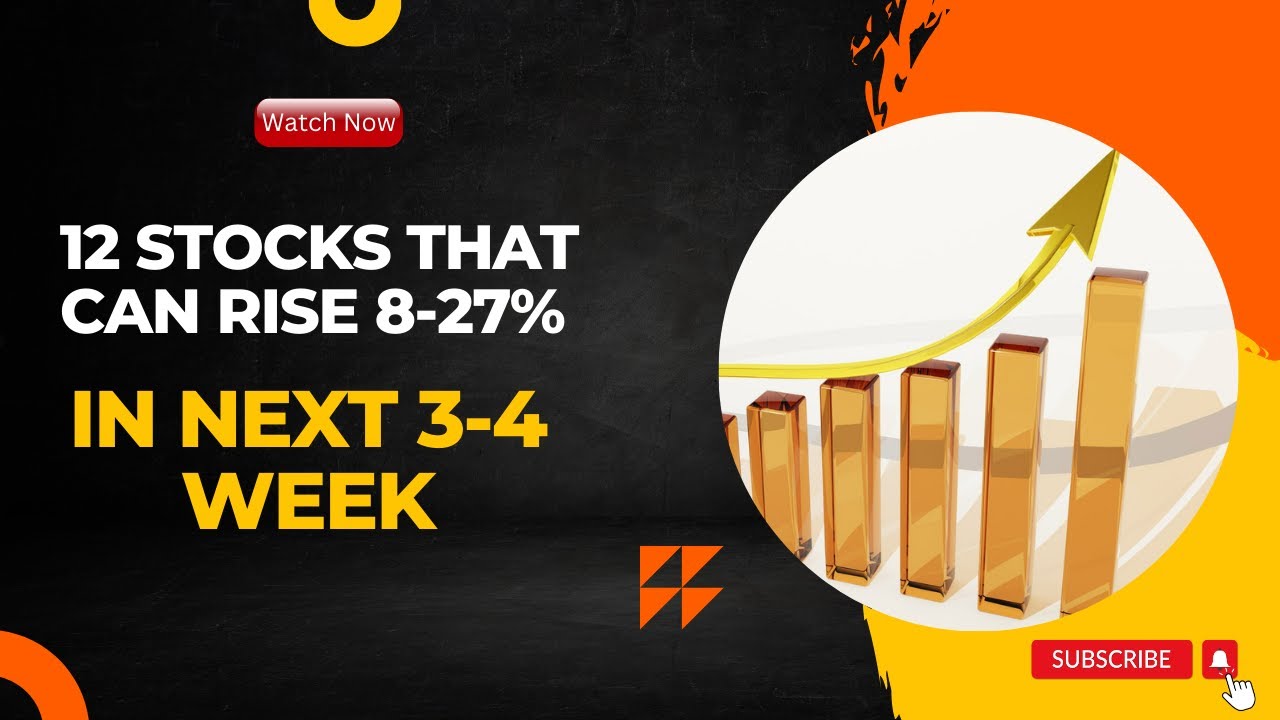 12 stocks that can rise 8-27% in next 3-4 week | Finance Video - YouTube