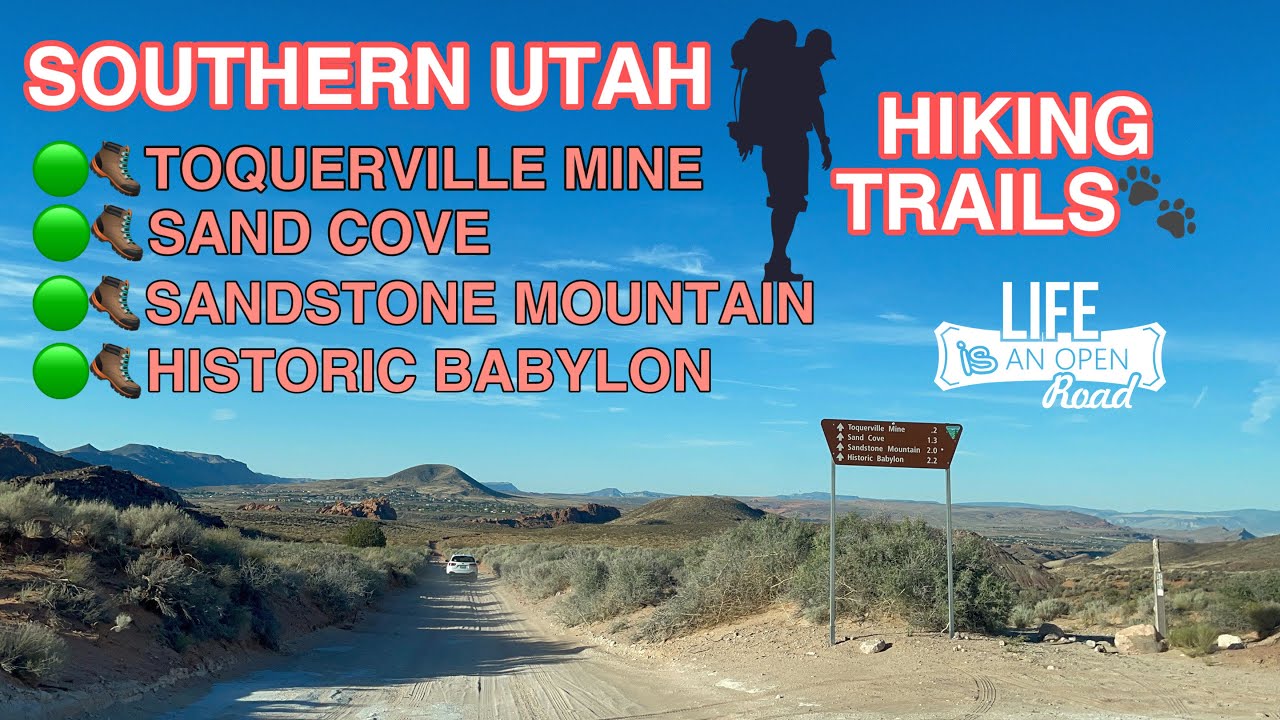 ROAD TO ALL THESE AWESOME SOUTHERN UTAH HIKING TRAILS | lhydhia’s vlogs ...