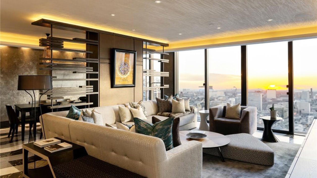 Living in a £8,500,000 Luxury London Penthouse - YouTube