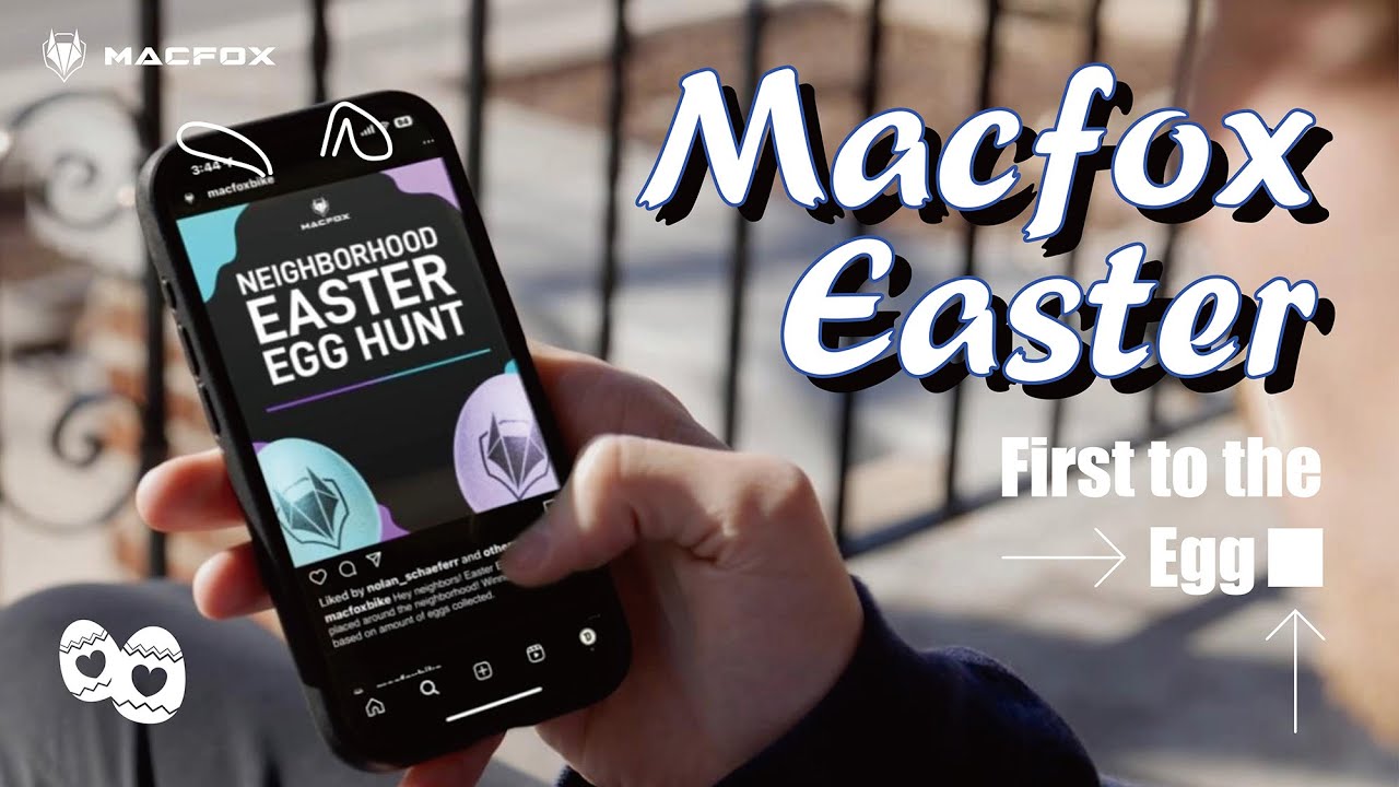 Macfox Easter | First To The Eggs！ - YouTube