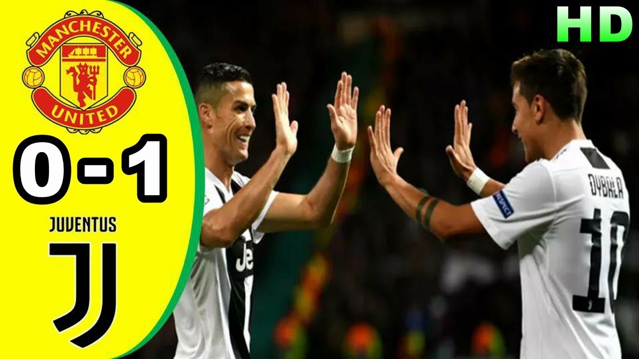 MANCHESTER UNITED 0-1 JUVENTUS | All Goals & Highlights Liga Champions ...