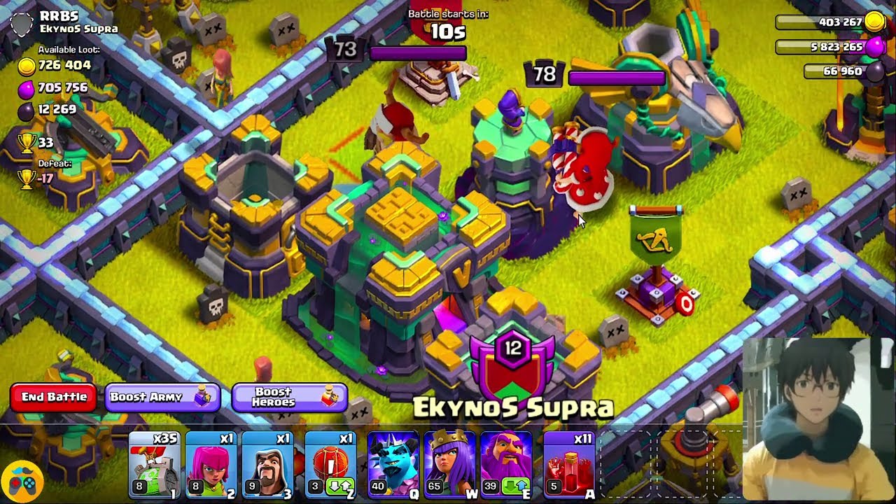 Clash of Clans | Town Hall 13 Day 11 | COC PC Gameplay in 4K UHD ...