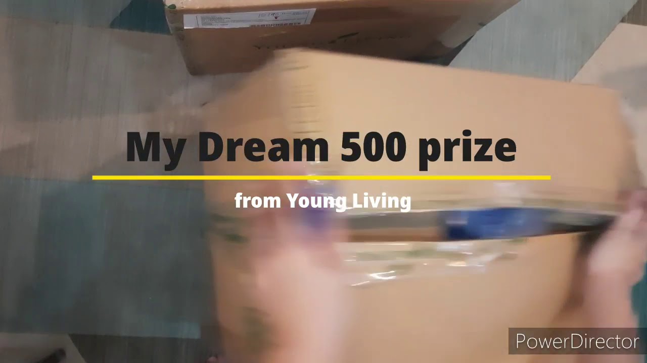 My Dream 500 prize from Young Living - YouTube