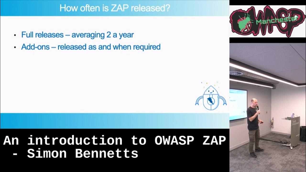 OWASP MCR - Simon Bennetts - Introduction to OWASP ZAP - YouTube
