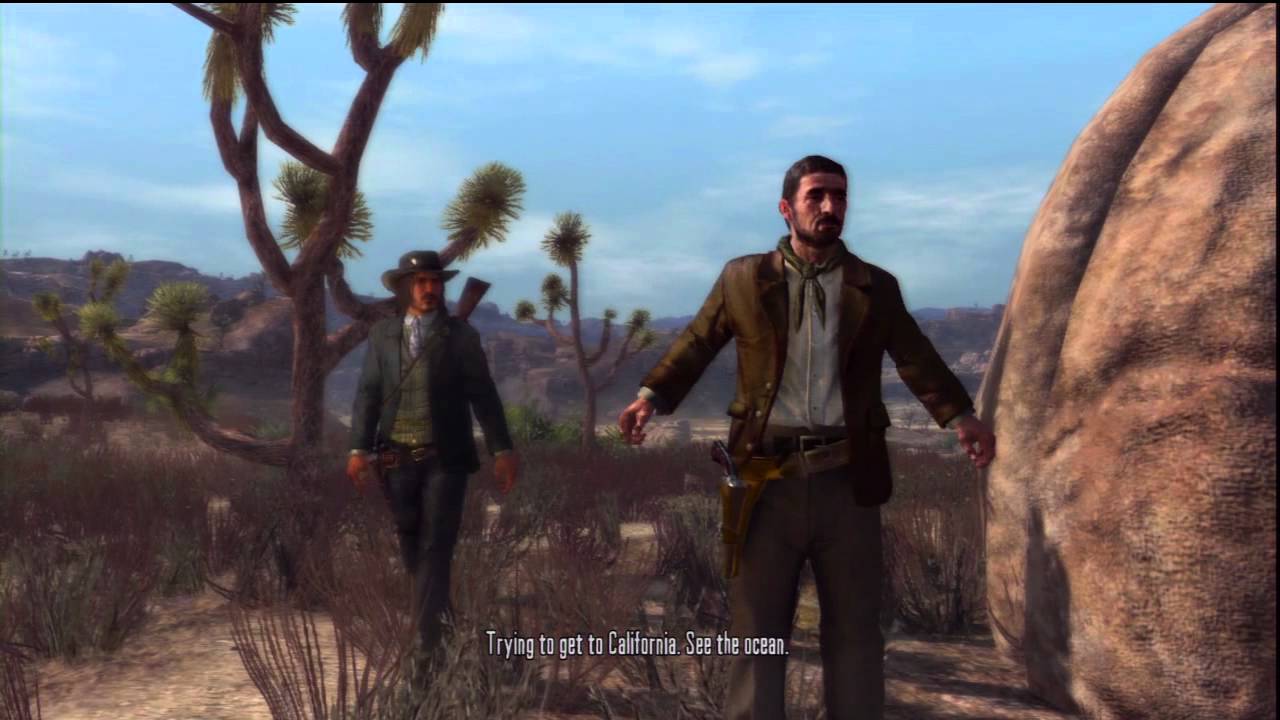 Red Dead Redemption Stranger Mission - California Part 1 - YouTube