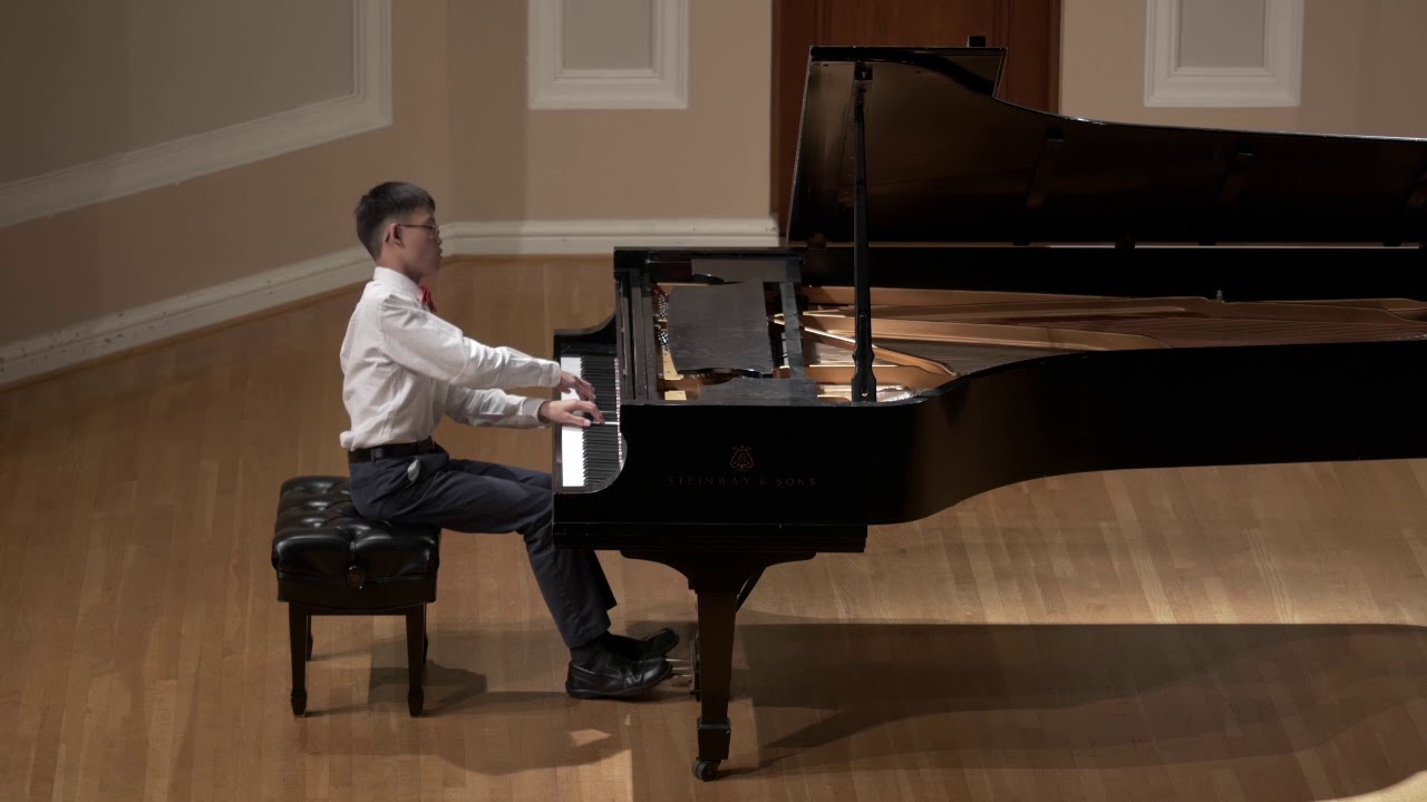Riley Kong(13) Rachmaninoff Etude tableau Op.33 No. 2 - YouTube