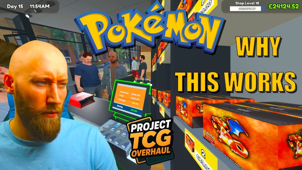 TCG Card Shop Simulator Pokémon Mod | Best Setup or Worst Setup ...